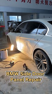 BMW Side Door Panel Repair #mechanic #bmw #mechanicsteve #cars #panelbeater #restoration | Mechanic Steve