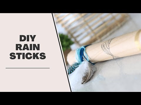 How To Make A Rain Stick – A Fun Project For Kids!