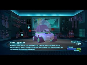Cars 2: The Video Game (PC) - Playable Buzz Light Car V2 - Updated Mod Showcase