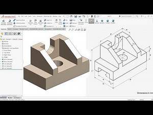 SolidWorks Tutorial for beginners Exercise 38