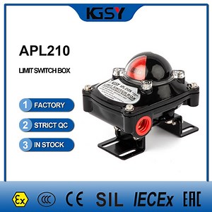 [Hot Item] Mekanik Limit Anahtar Kutusu 2 Spdt Pnömatik Aktüatör Sürüş Vanası Pozisyon İzleyici Apl210 Güvenli Alan