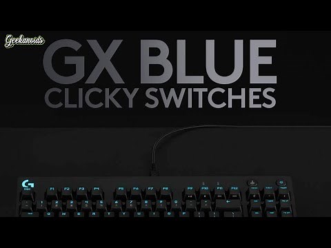 Logitech G Pro Gaming Keyboard GX Blue Clicky Review