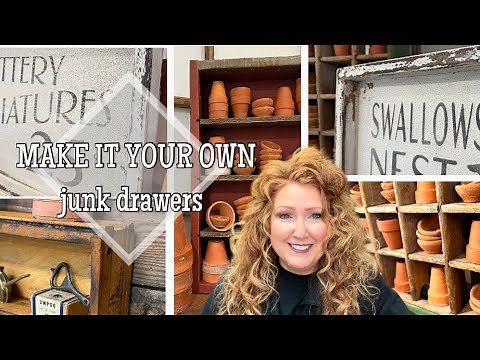 DIY WALL SHELVES | REPURPOSED DRAWERS | PROVES ANYTHING CAN BE MADE INTO AMAZING DECOR