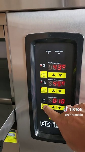 Getra Digital Gas Oven Setup Guide