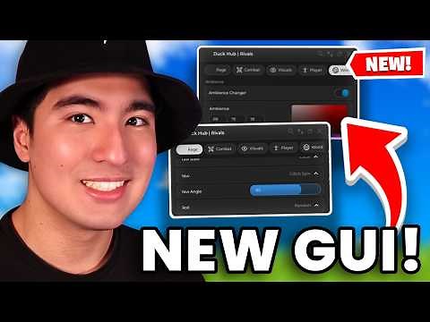 NEW Roblox Rivals Script FLY & AIMBOT GUI Duck Hub OP Silent Aimbot (2025)