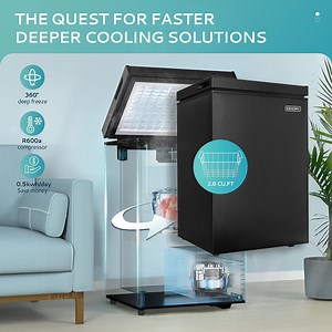 [Hot Item] Compact Chest Freezer with 78L Volume and R600A Compressor