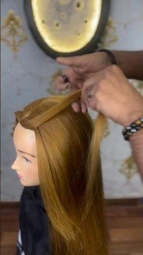 ✨ Master the Waterfall Braid with Sikandar Salmani! 🌊💇‍♀️