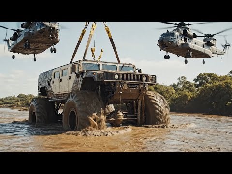 World’s Biggest Car Restoration | Hummer H1 X3 ASMR REBUILD