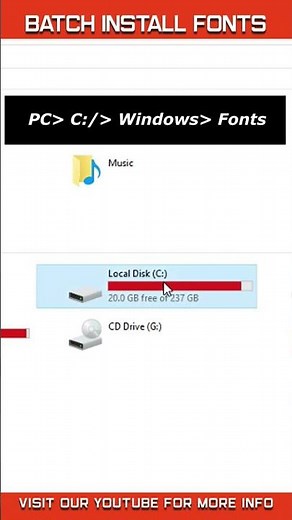 How to Batch install free commercial use fonts | google font