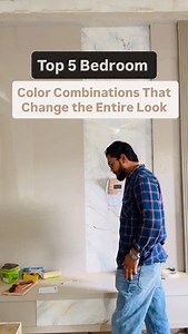 These 5 bedroom color combos are practical, timeless, and proven to work in real homes—not just Pinterest fantasies. Save this before you plan or repaint your bedroom. [bedroom color combinations, bedroom wall colours, modern bedroom design, interior colour ideas, bedroom paint trends 2025, home interior design] #BedroomDesign #ColorCombination #InteriorDesignIndia #ModernBedroom | Aura Nirman