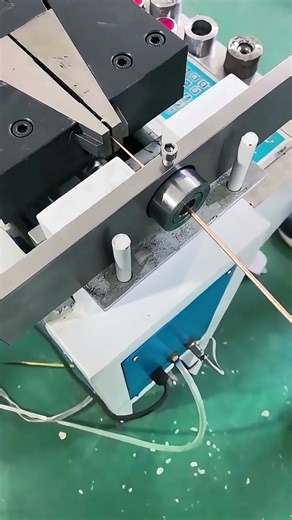 Automatic tube drawing machine 💍🏭#jewelry #machine #factory