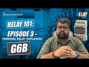 Ep. 3 - Relay 101 | Omron G6B Terminal Relay Explained