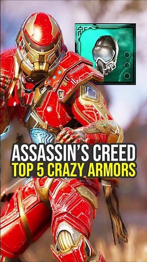 Top 5 Crazy Armors In Assassin's Creed Games... (Assassin's Creed Armor)