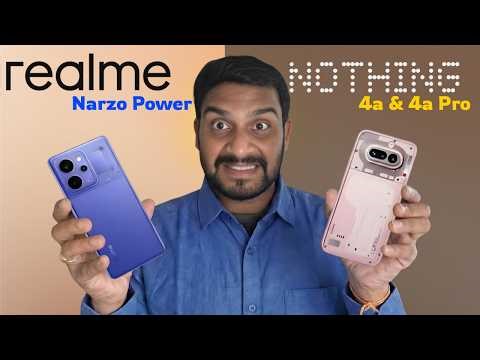 Nothing Phone (4a) & (4a) Pro Launch Confirmed! 🔥 Glyph 3.0 + Realme Narzo Power 5G Unboxing Telugu