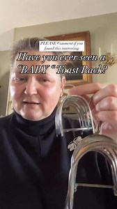 3.3K views · 60 reactions | Have you ever seen a “BABY” Toast Rack?...