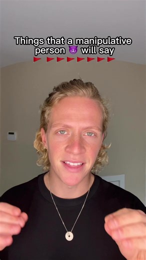 Things that a highly manipulative person will say or do #manipulation #darkpsychology #psychology #toxic #manipulate | Graysonpeterjay