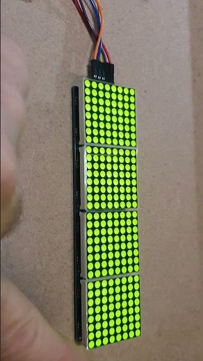 # 14 Progetto Arduino - Realizzazione Orologio con Matrici LED Test