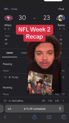 NFL Week 2 Recap: Forty Niners, Rams, Giants, Cardinals, and Broncos Games