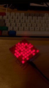 Square LED matrix circuit sculpture #circuitsculpture #soldering #space #spaceinvaders #retro | Mohitbhoite