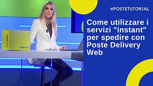 2.7K views · 38 reactions | #PosteTutorial Come utilizzare #online i servizi "instant" per spedire e consegnare i pacchi in poche ore all'interno della città con Poste Delivery Web. ▶️ #TGPoste https://www.postenews.it/2022/01/24/tg-poste-del-24-gennaio-2022/ | Poste Italiane | Facebook