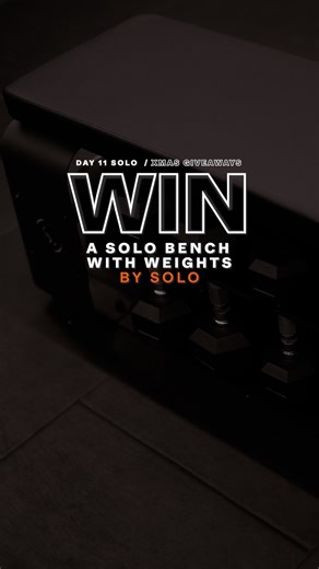 VOLTGYM UK on Instagram: "🎁 DAY 11: VOLT GYM XMAS GIVEAWAY 🎁 Day 11 of our 12 Days of Christmas giveaway is here. 🔥🎄 Today you can win a Solo Bench with Weights. Enter by.. 1️⃣ Liking this post 2️⃣ Follow VOLT GYM & Solo on Instagram 3️⃣ Commenting and tagging your friends 4️⃣ Sharing this post on your story Winners announced Christmas Eve. Do not miss it. 📣 🚨 BEWARE OF SCAMS 🚨 We will tag the winner in our stories from the OFFICIAL VOLT GYM Instagram account. Any other accounts claiming