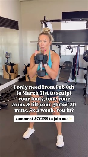 Mackenzie • Fitness & Weight Loss Coach on Instagram: "Comment ACCESS & I’ll send you a 7-Day Free Trial of my 30 min fat burning workouts👇🏼 You don’t need hours in the gym to see results! You need a plan that’s efficient, effective and gets you results!💪🏼 That’s exactly why my app was built for busy women: 💪🏼 Daily 30 min follow-along workouts 🩷 Home & Gym options 🥗 Weekly meal guides w/ tasty recipes! ⭐️ Programs for every goal (fat loss/postpartumn/ mobility & more!) 🤍 A community of