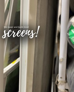 ☀️ Windows open. Breeze flowing. Screen repair is available at our family-owned store. | Gordon’s Ace Hardware | Facebook