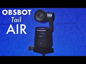 OBSBOT Tail Air 4K PTZ Streaming Camera with Insane AI Tracking!
