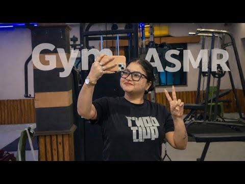 Come along with me| Gym ASMR (voiceover)🏋🏻‍♀️👟💪🏻
