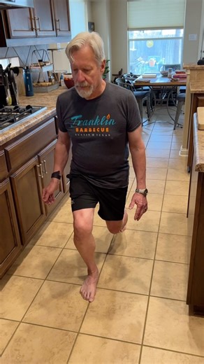 There are endless ways for us to challenge our balance and this drill also comes with a side order of leg strength. Let me know how it goes. | A Balanced You