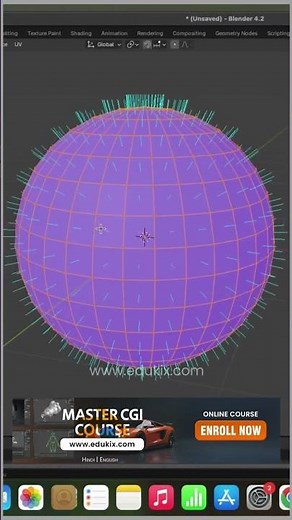 Face Orientation in Blender | Blender Advanced Course | Online Course #blender #tutorial