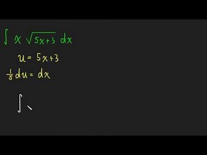 5.2 Integration | U-Substitution - Ex. 4