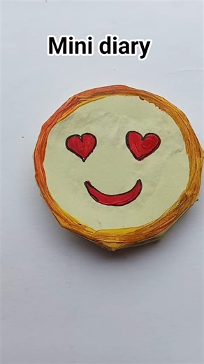 mini diary || diy mini diary || #minidiary #mininotebook #diy #craft #art #emoji