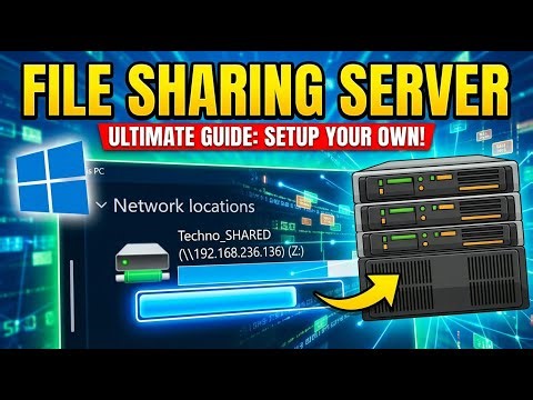 Set Up a File Sharing Server on Windows in Minutes