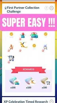 How to Easily Complete the First Partner Collection Challenge | Pokémon GO