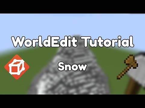 [Reupload] WorldEdit Snow Brush and Command Tutorial