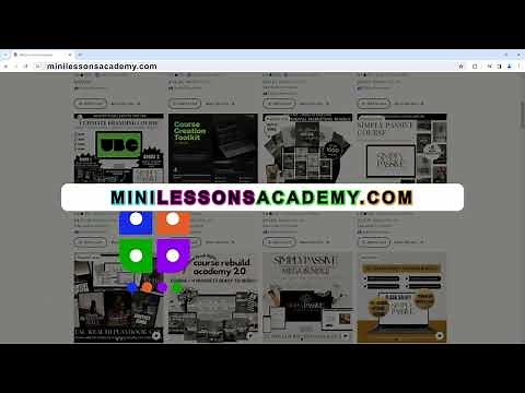 From Idea to Course: Creating with Mini Lessons Academy