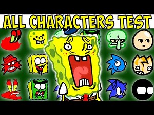 ALL CHARACTERS TEST | FNF Character Test | Gameplay VS Playground