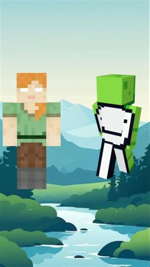 dreave vs all mobs 😱#dreave#all mobs #minecraft