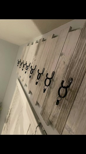 DIY Curtain Rod Using Wood Planks and Hooks