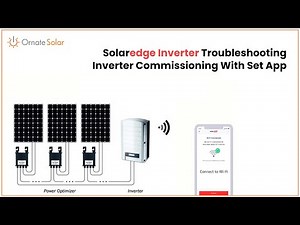 SolarEdge Inverter Troubleshooting || Inverter Commissioning with SetApp