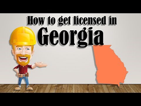 How to Get a General Contractor's License in Georgia