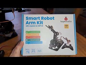 Review of Keyestudio Smart Robot Arm Kit: ESP32 (FKS003)