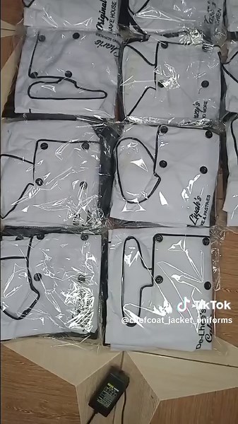 Chef jacket on TikTok