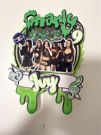 Katseye Gnarly Shaker Cake Topper: Personalized Kpop Birthday - Etsy Canada