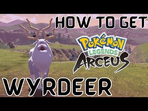 How to Get Wyrdeer in Pokemon Legends Arceus - How to Evolve Stantler Into Wyrdeer in Legends Arceus