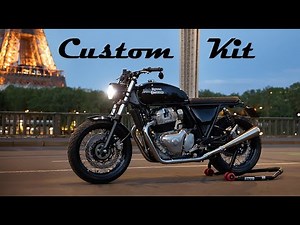 Custom Kit for Royal Enfield Interceptor 650 by Bad Winners, France - Ep. 169