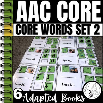 Verb AAC Visuals | Adapted Books AAC for Early Communication
