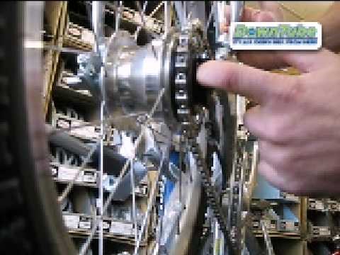 Sturmey Archer 8sp internal hub features & adjustment created by Downtube.com