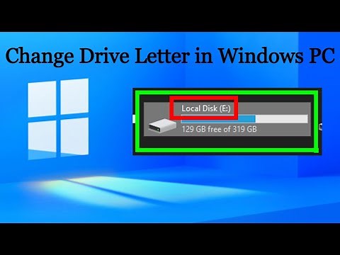Change Drive Letter in Windows PC/Laptop | change disk drive letter in windows 10/11